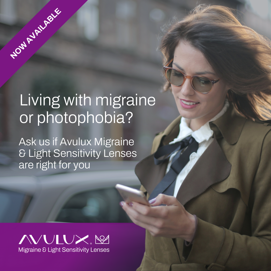 Avulux – Migraine Lenses - Laconia Eye Center